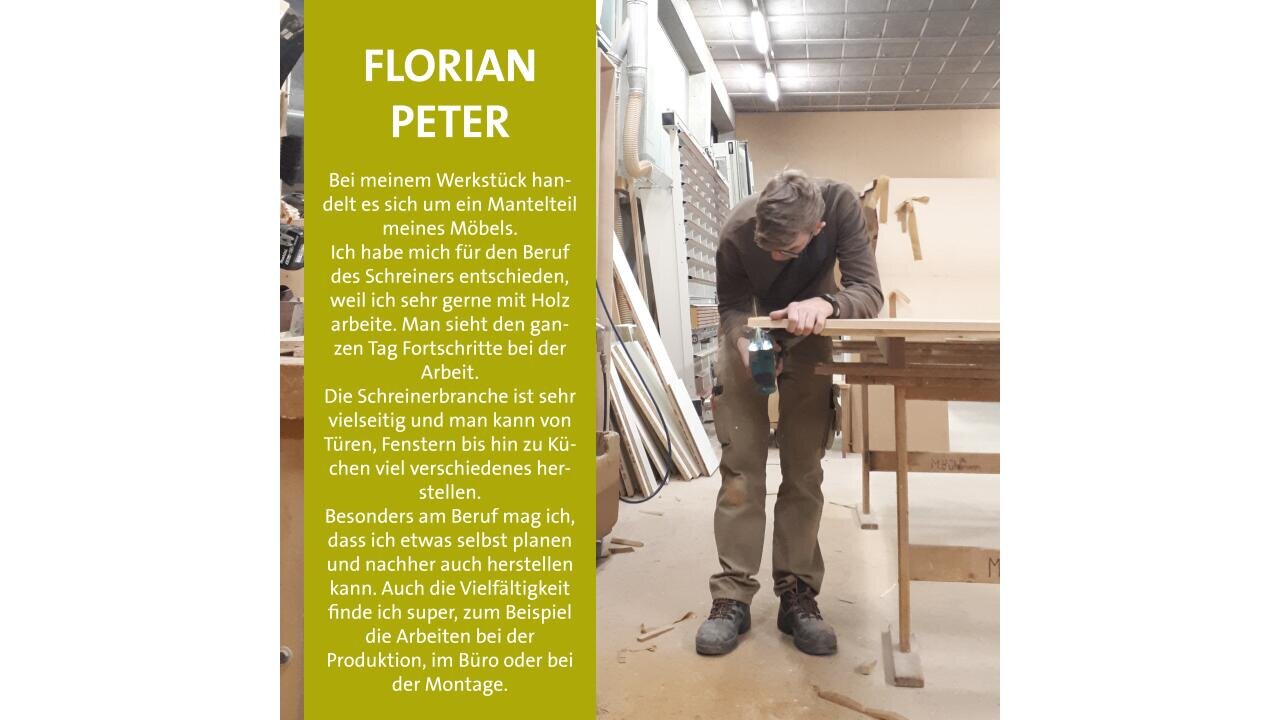 Hier entsteht ein Meisterstück von Florian Peter